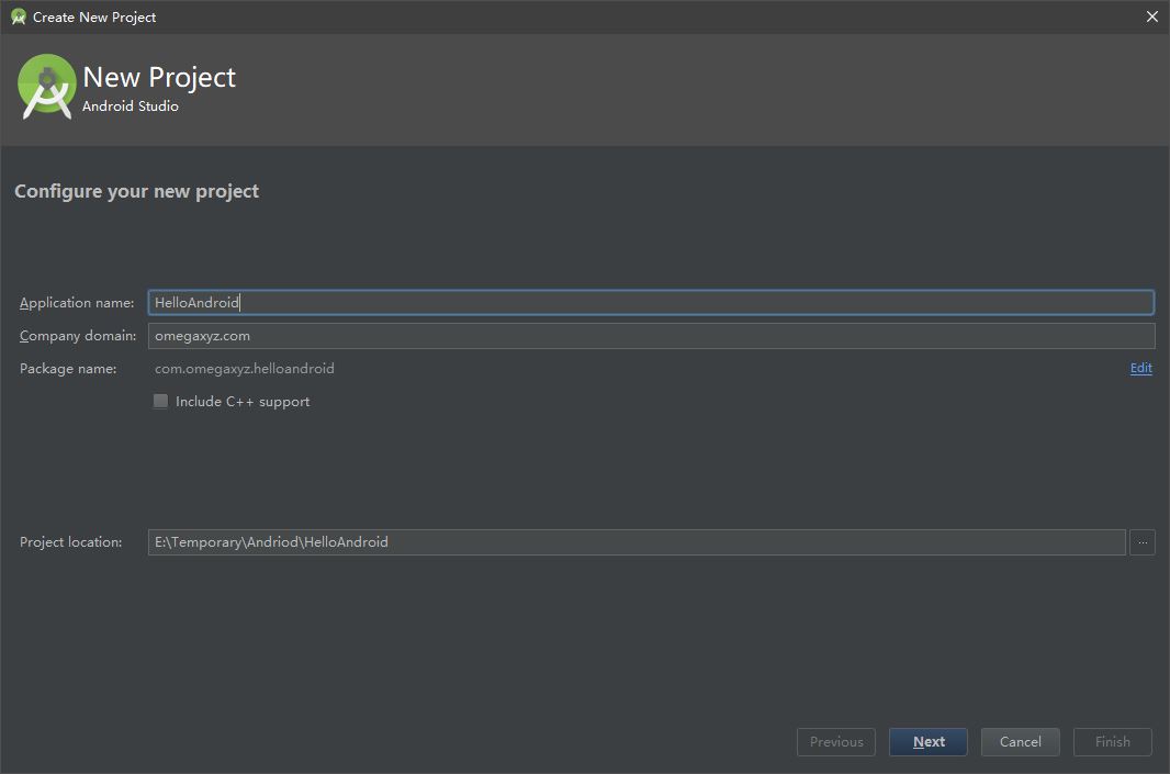 Hello, Android – OmegaXYZ