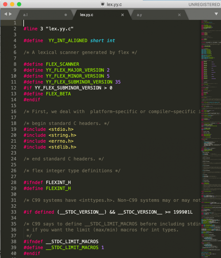 Mac下利用Flex和Bison实现控制台计算器 – OmegaXYZ